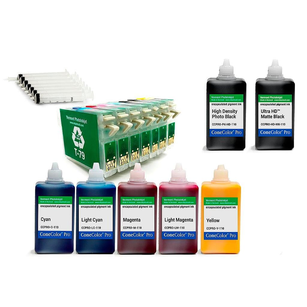 ConeColor Pro Pigment Option 60ml Epson 1400, 1430, 1500W (T79 version ...